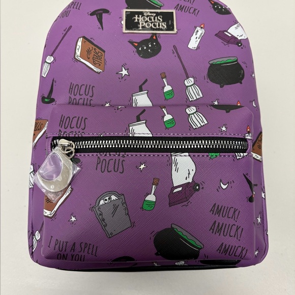 Disney Bags Hocus Pocus Purple Backpack Nwt Poshmark